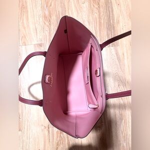 Coach | Bags | Coach 72673 Town Tote Red Wine Leather Large Shoulder ...